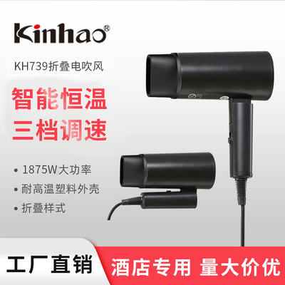 Kinhao/健浩KH-739新款高速吹风机负离子家用大风力风筒酒店同款