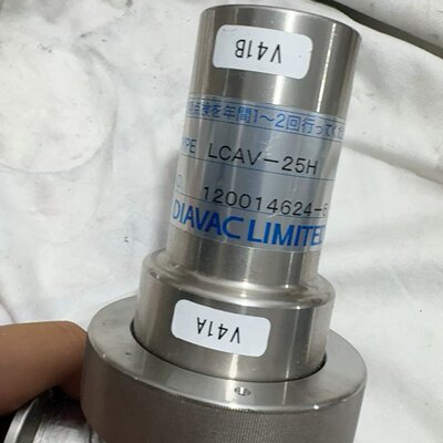 询价DIAVAC LIMITED真空角阀 LCAV-25 想要的可维修