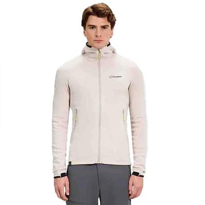 Berghaus男士抓绒衣保暖透气防风软壳衣连帽长袖户外夹克