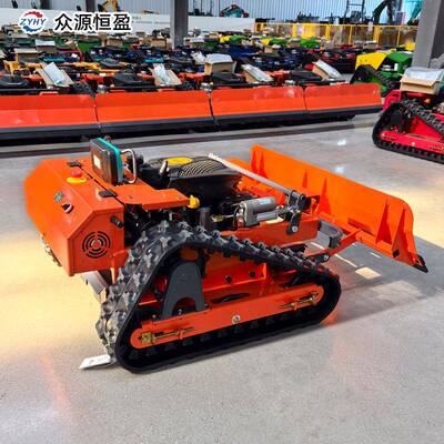 自走式遥控割草机QL500型绿化草坪庭院除草机汽油全地形打草机