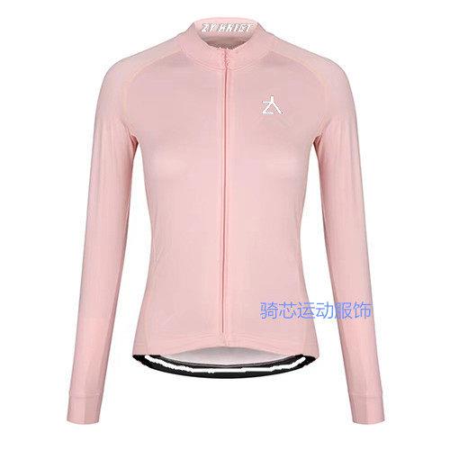 ZYKNIGT骑行服春秋薄款女士自行车山地车运动服速干透气长袖上衣