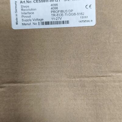 议价CES58M-00121 编码器 德国TR帝尔工控自动化配件维修