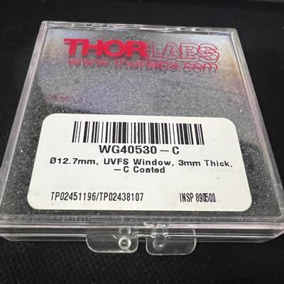 议价WG40530C 宽带精度窗口片 THORLABS光学实验元件维修