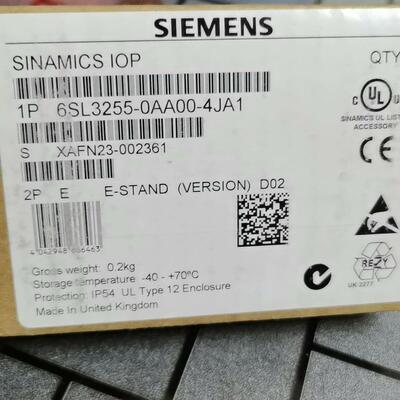议价6SL3255-0AA00-4JA1 SINAMICS IOP 工业自动化工控配件维修