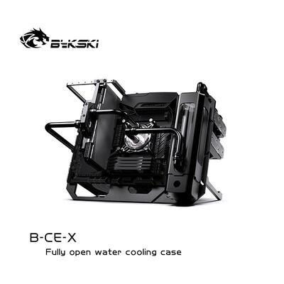 Bykski B-Ce-X开放式水冷底盘全铝底盘机架DIY显示屏垂直和水平使