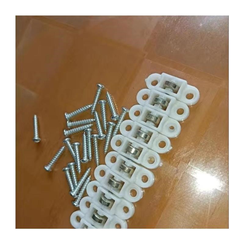 塑钢门窗纱窗滑轮铝合金纱门纱窗轮防蚊纱网窗轮沙窗轨道滚轮配.