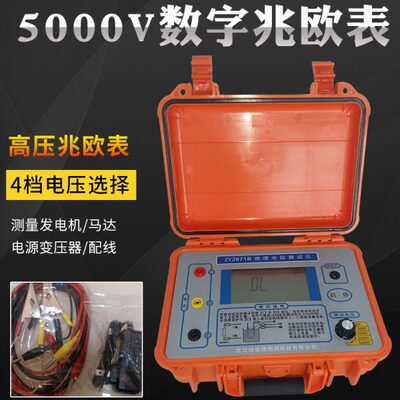绝缘特性测试仪 ZY2671C 10KV 10000V数字兆欧表 绝缘电阻测试仪