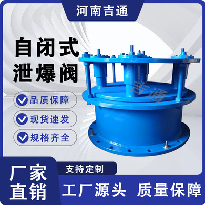 厂家供应簧式真空压力释放阀碳钢MBX泄爆阀自闭式泄爆阀
