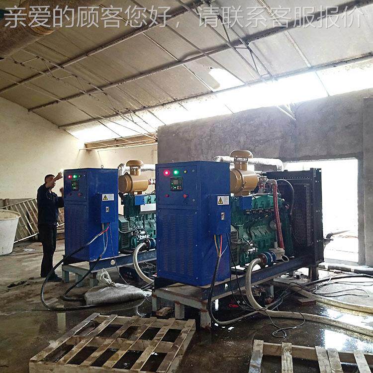 沼发机组100千瓦10kw天电然气发电机组燃气气发0电YC-R100G机组