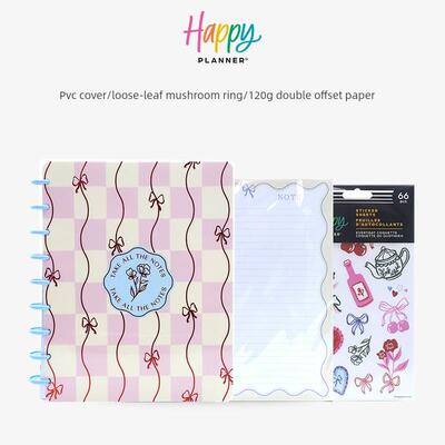 【弓笔记本套装】Happy Planner手帐笔记本礼盒套装活页非标B5简