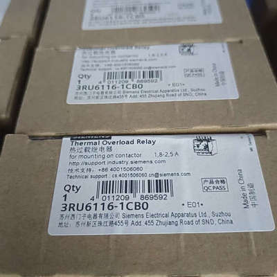 议价热过载继电器3RU6116-1CBO，，1