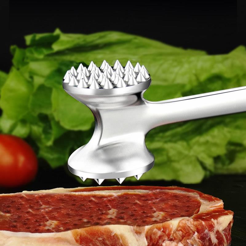 Ectia 厨房牛排松肉锤大扒敲肉锤扎肉断筋器嫩肉拍打肉锤子家用