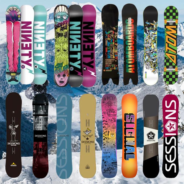 特价品牌全新滑雪单板滑雪板全能野雪折扣全尺寸全板型SNOWBOARDS