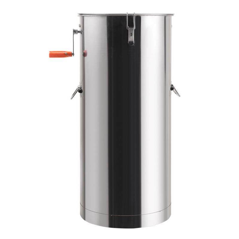 摇蜜机304全不锈钢小型家用蜂蜜工具养蜂全套中蜂加厚甩蜜打糖机