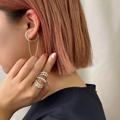 Flavour女款925银休闲珍珠