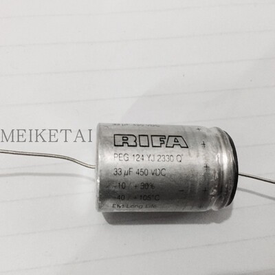 PEG124YJ2330Q  A142MP330Q450B 450VDC 33UF KEMET RIFA轴向电解