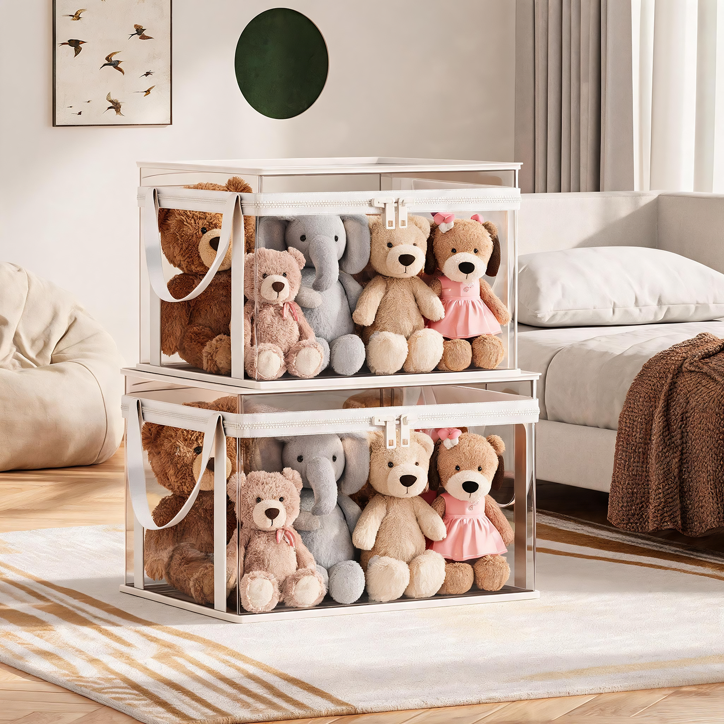 jellycat收纳架卧室娃娃毛绒摆放展示架家用客厅公仔玩偶置物架子