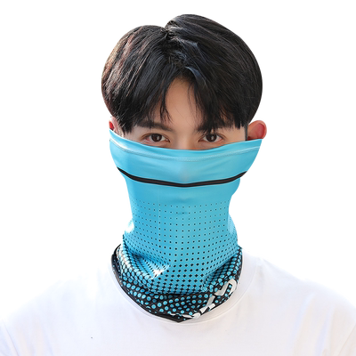 买1送1--防晒围脖冰丝头巾面罩