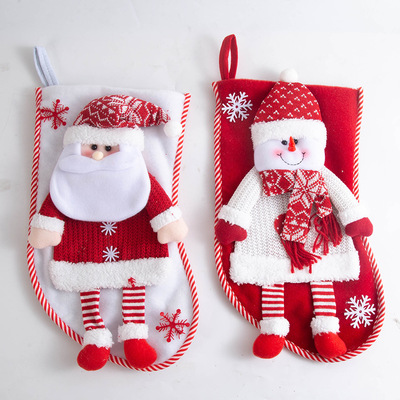 Chistmas Decoations Nodic High-end Chistmas Socks Old Man