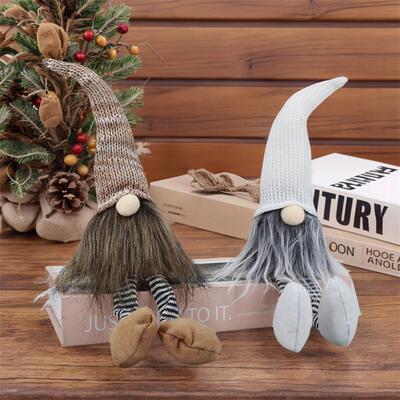 Chistmas Decoations Faceless Doll Hanging Leg Onaments