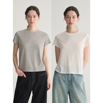 MAISONCECILE百搭T恤短袖