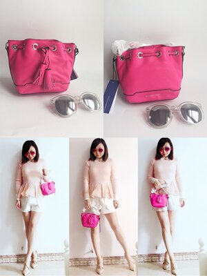 瑞贝卡链条水桶包