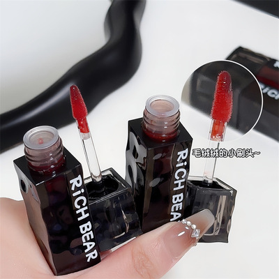 RichBear防水不掉色镜面水光果冻润泽丝滑不拔干纯欲夏季甜妹