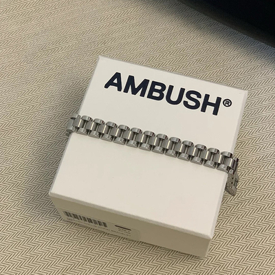 AMBUSH男女钛钢中性表带手链包邮