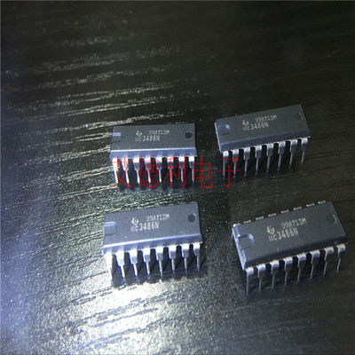 MC3486N 原装进口正品【实拍图】DIP-16 IC芯片集成块元器件