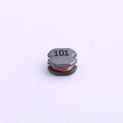 YP0402-101M 功率电感 100uH ±20% SMD,4.5x4x2mm