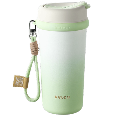 316L内胆茶水分离便携提绳