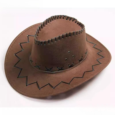 西部牛仔藏族帽子次仁拉索舞蹈道具帽太阳姑娘起舞同款民族风