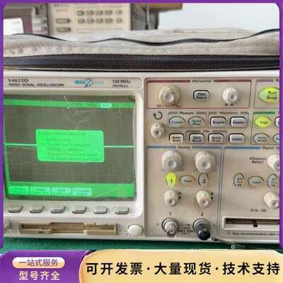 安捷伦54622D示波器一台，100M、成色如图、功能正询价
