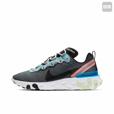 耐克Nike React Element 55舒适百搭防滑BQ6166-300（nmc仓）
