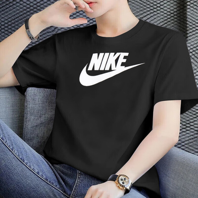 NIKE耐克2026夏季男装正品短袖T恤宽松纯棉透气运动服AR5005-010