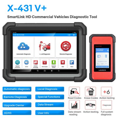 适用12V24V重型卡车诊断工具元征