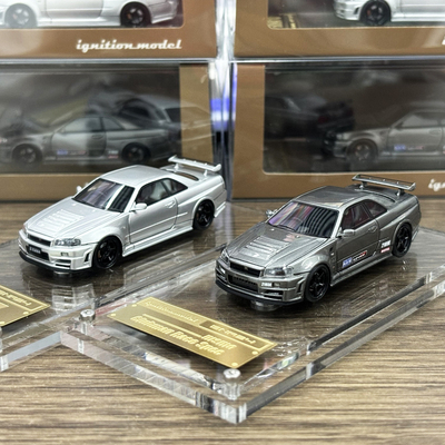 Ignition IG 1:64 尼桑 SKYLINE R34 Z-TUNE 树脂仿真汽车模型