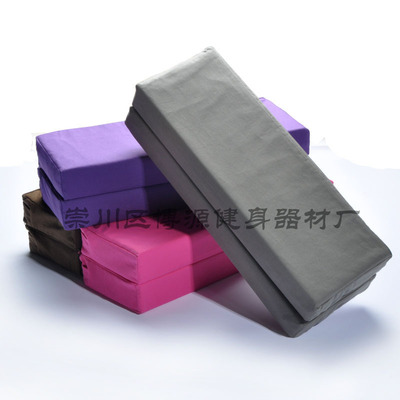 折叠瑜伽抱枕扬格瑜伽健身器材圆枕圆条枕孕妇抱枕