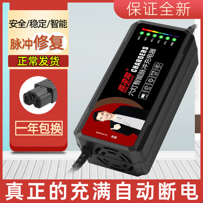 自动断电60V50AH52AH48AH充电器