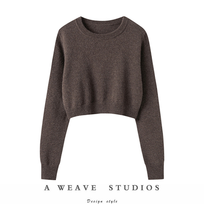 羊绒衫女100纯山羊绒套头打底