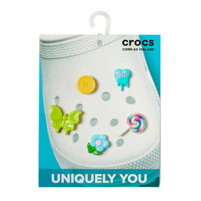 洞洞鞋花百变图案UGH五件套