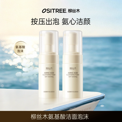 柳丝木氨基酸洁面泡沫清洁卸妆泡沫DB