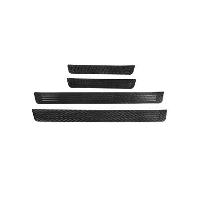 适用于新款奔驰G500大GG63W464巴博斯brabus碳纤维车内门槛装饰贴