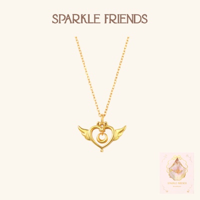 魔法爱心项链高级感礼物送女生