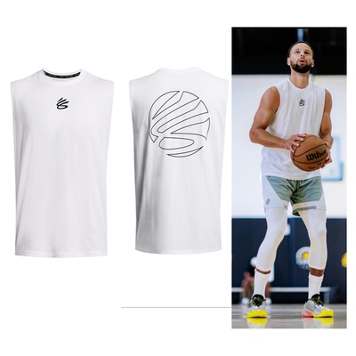 Under Armour 安德玛库里Curry圆领无袖背心 1383377-100