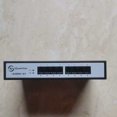 议价OpenVox iAG800 V2 语音网关，8口千兆交换机