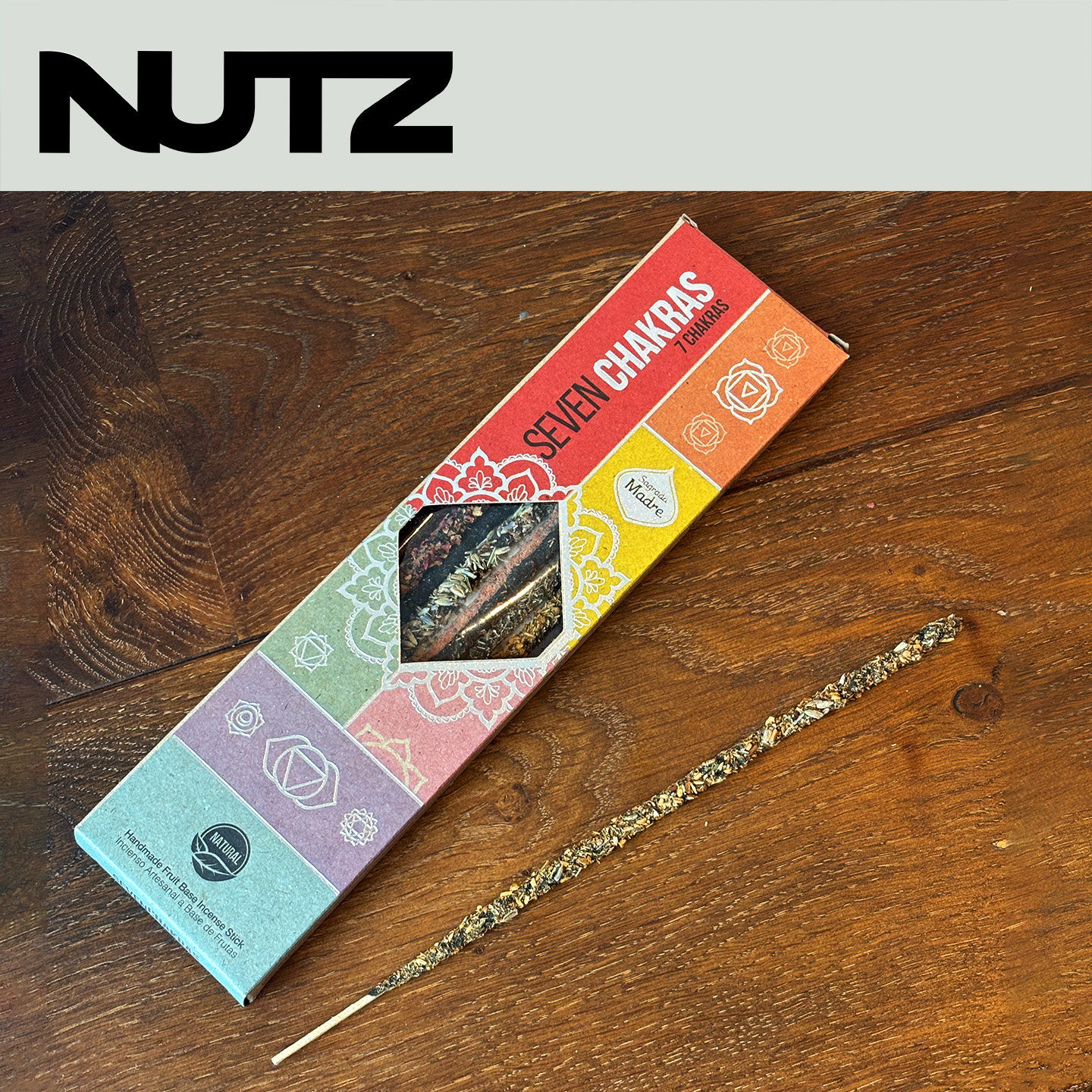 NUTZ圣马德雷Sagrada Madre七重系列香薰棒线香手工熏香冥想礼物