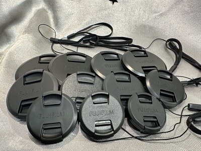 富士58mm镜头盖18-55mm 15-45 52mm XT30 XT20 XA5 Xs10相机配件