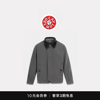 [5折现货]BD CAVEMPT美式皮领工装夹克宽松小众休闲外套复古上衣