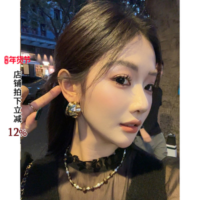 NEW DADADA【利达同款】高级设计感气质耳环DVM1451